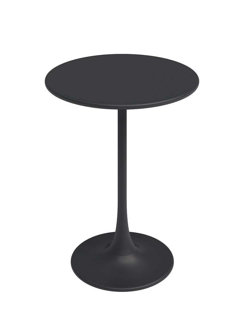 Kurv™ All Steel Counter Bistro Table for Indoors or Outdoors - 24”D x ...